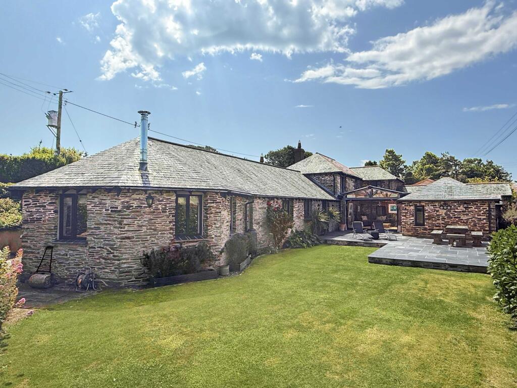 5 bedroom detached house for sale in St. Issey, Nr Padstow, Cornwall, PL27