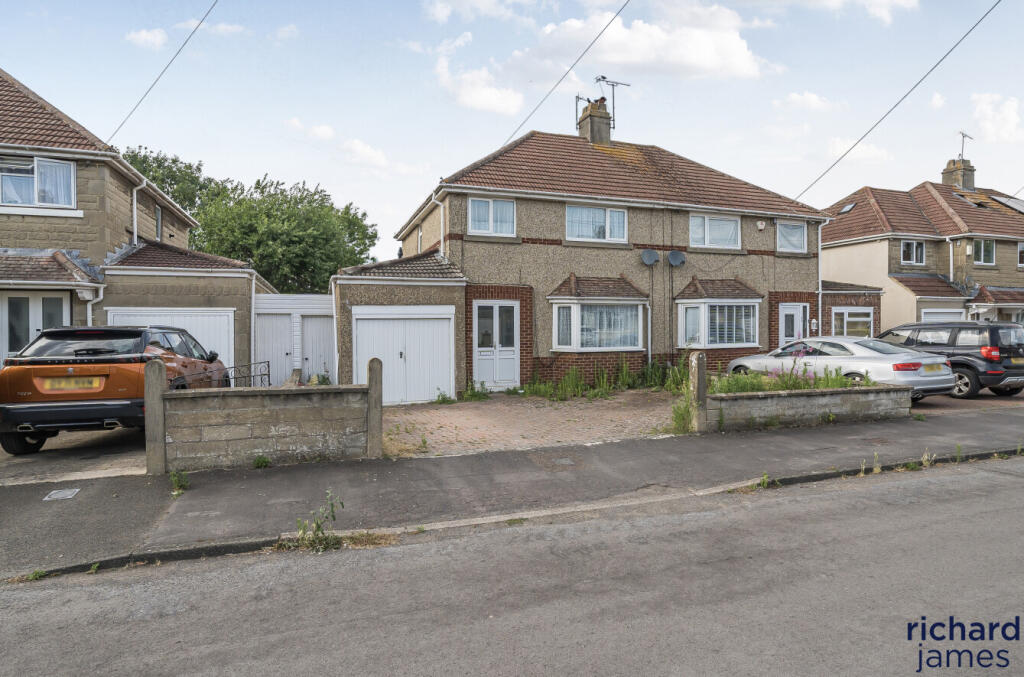 3 bedroom semi-detached house for sale in Woodside Avenue, Old Walcot ...