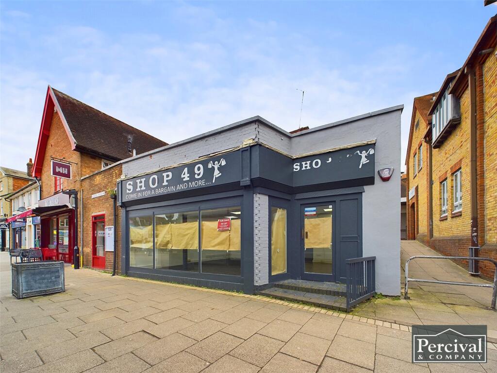High street retail property for rent in Market Place, Braintree, Essex, CM7