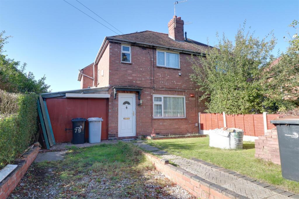 2 bedroom semi-detached house for sale in Frank Bott Avenue, Crewe, CW1