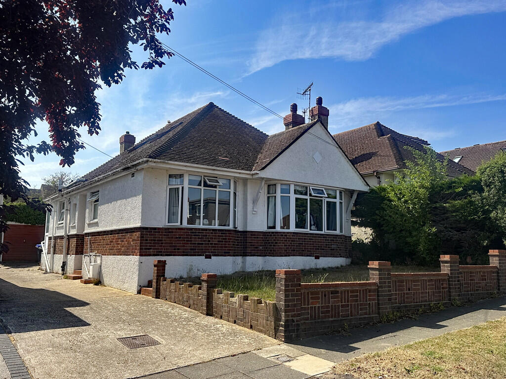 4 bedroom detached bungalow for sale in Overhill, Southwick, BN42