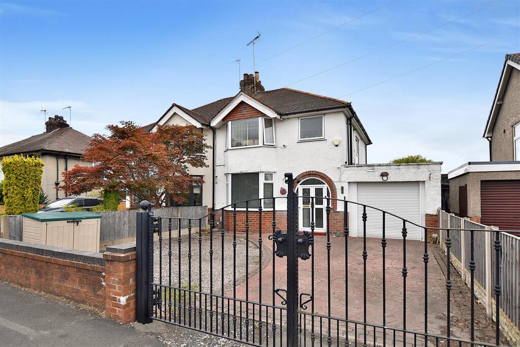 3 bedroom semi-detached house for sale in Borras Road, Wrexham, LL12