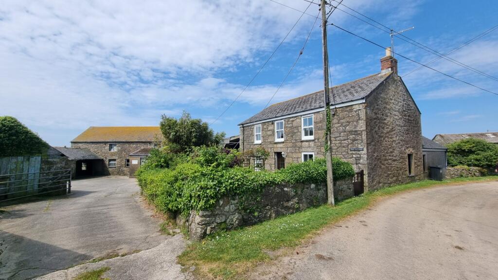 5 bedroom detached house for sale in Brane, Sancreed, Penzance, TR20