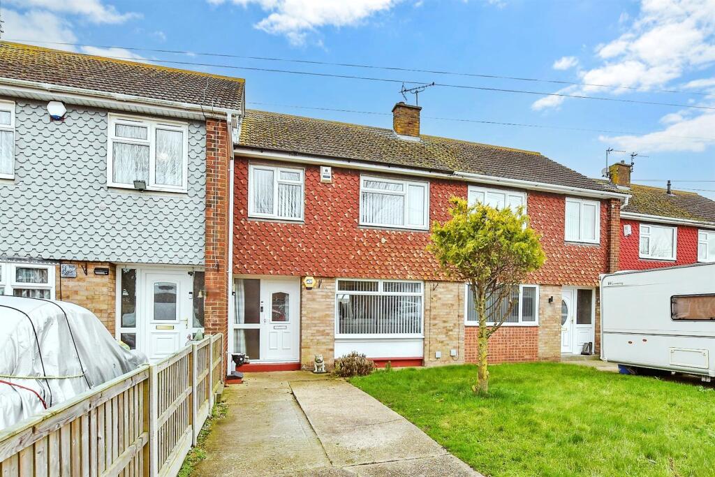 3 bedroom terraced house for sale in Detling Close, Sheerness, Kent, ME12