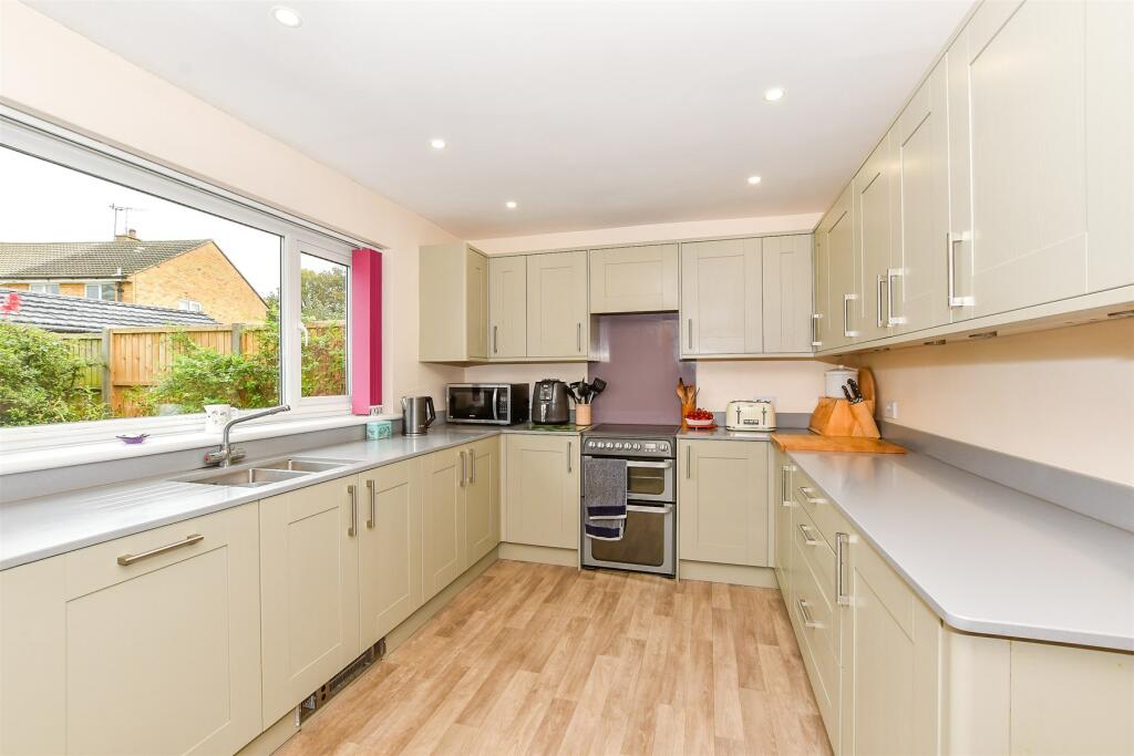 4 bedroom semi-detached house for sale in Darwin Drive, Tonbridge, Kent ...