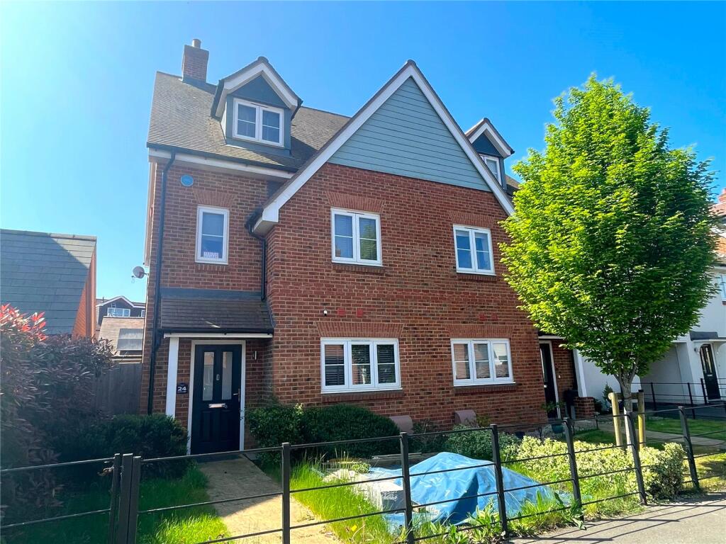 4 bedroom semi-detached house for sale in Hammersley Drive, Ash, Surrey ...
