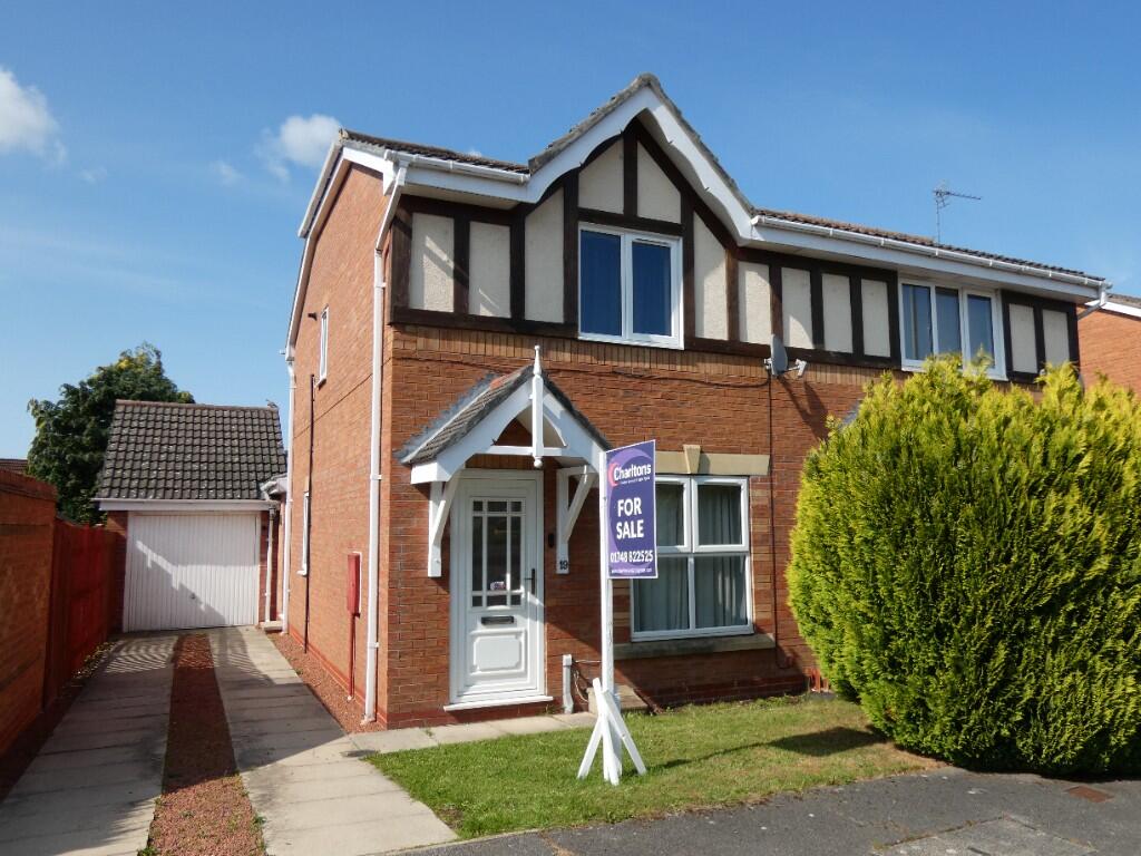 3 bedroom semi-detached house for sale in Cookson Way, Brough with St ...