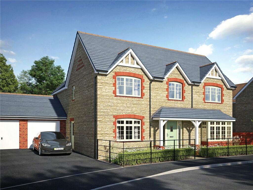 5 bedroom detached house for sale in Plot 46 Gascoigne Park, Angels Way, Milborne Port ...