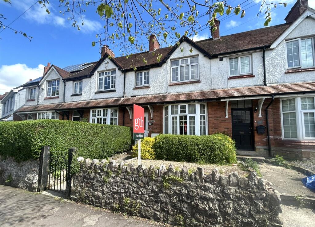 3 bedroom terraced house for sale in Furnham Road, Chard, Somerset, TA20