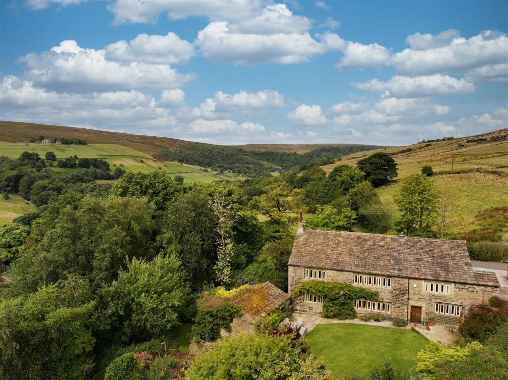 5 bedroom detached house for sale in Upper Saltonstall, Luddenden Dene ...