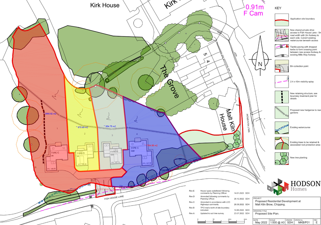 Plot for sale in Plot 4, Malt Kiln Brow, Chipping, Ribble Valley, PR3