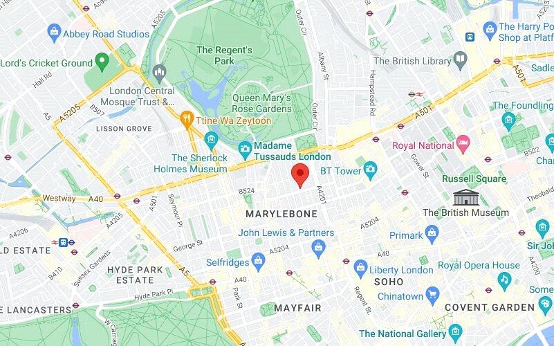 1 bedroom flat for sale in Harley Street, London, W1G