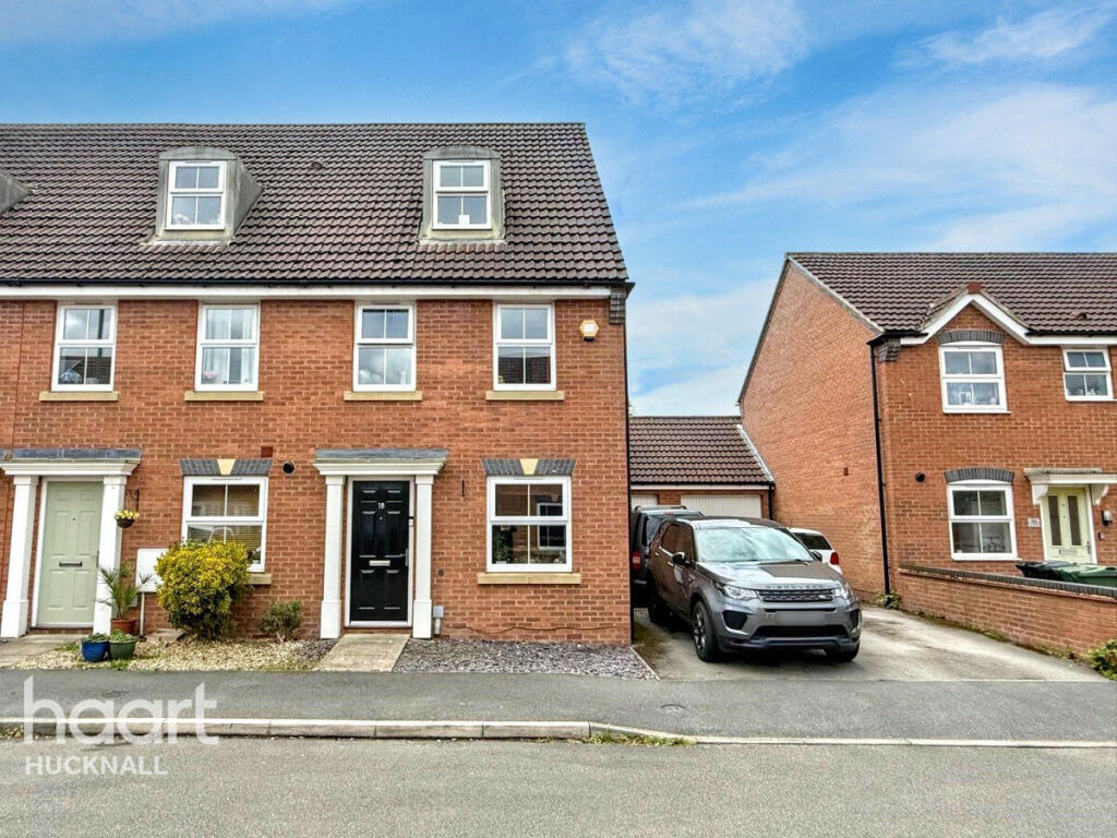 3 bedroom end of terrace house for sale in Hopkinson Court, Nottingham, NG6
