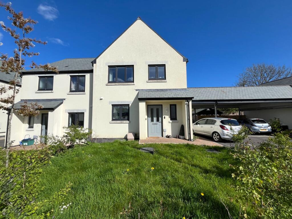 3 bedroom semi-detached house for sale in Solomon Drive, Ashburton, TQ13