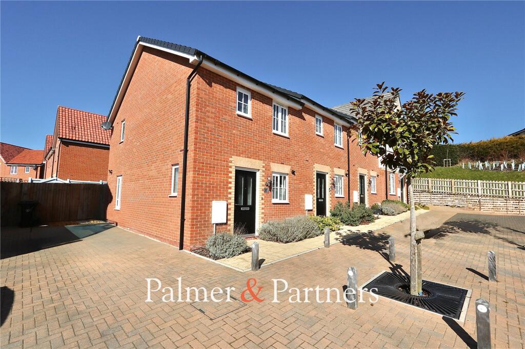 2 bedroom end of terrace house for sale in Storeys Road, Brantham ...