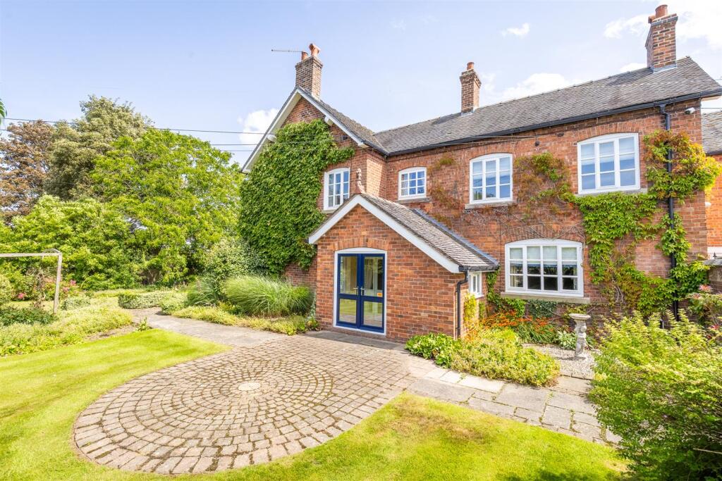 5 bedroom detached house for sale in Checkley Farmhouse, Checkley Lane ...