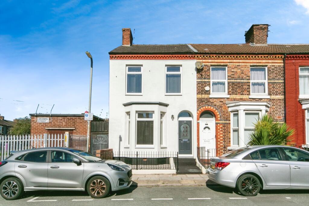 3 bedroom end of terrace house for sale in Arundel Street, Anfield, Liverpool, L4