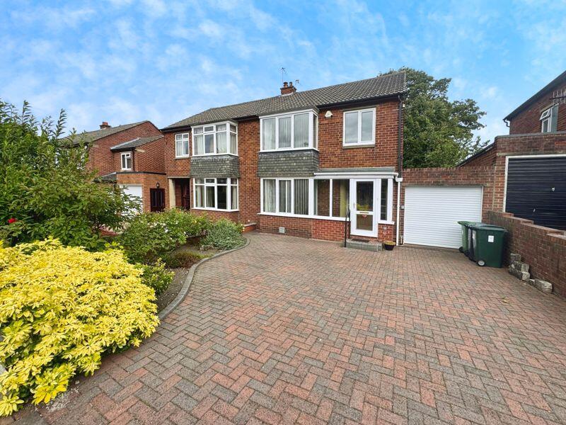 3 bedroom semi-detached house for sale in Ryton Hall Drive, Ryton, NE40