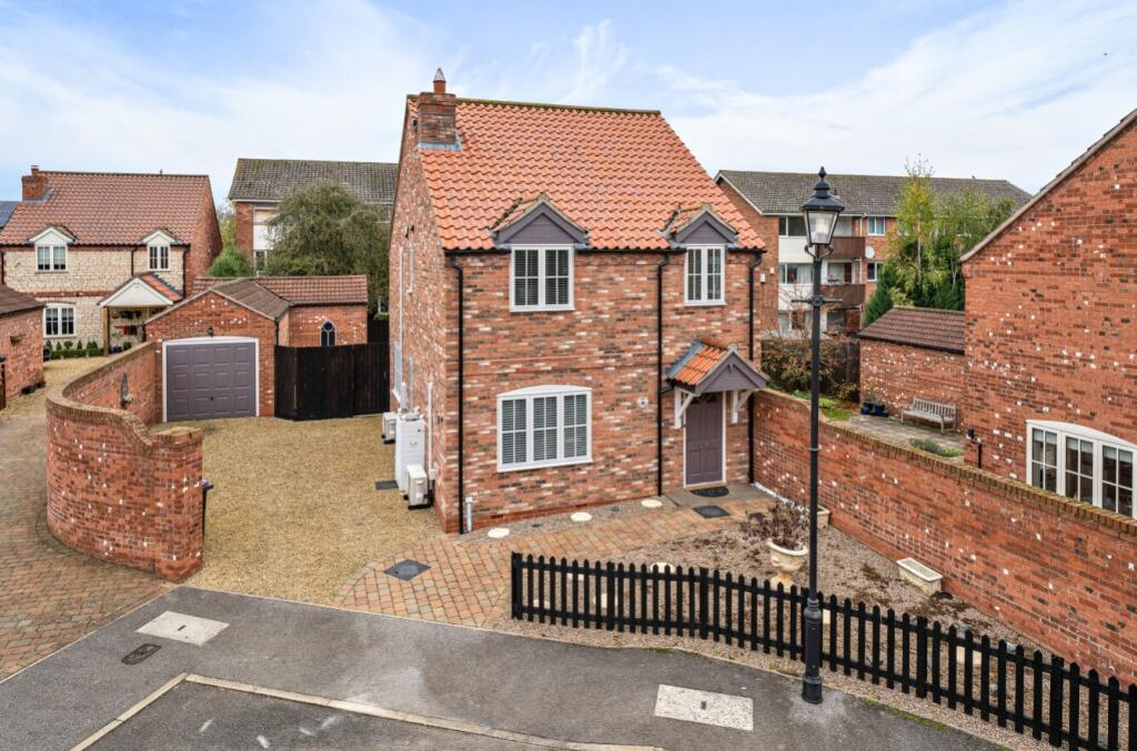 3 bedroom detached house for sale in Holly Close, Nocton, Lincoln, Lincolnshire, LN4