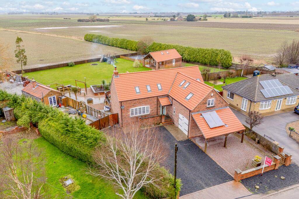 4 bedroom detached house for sale in Laceys Lane, Leverton, Boston ...