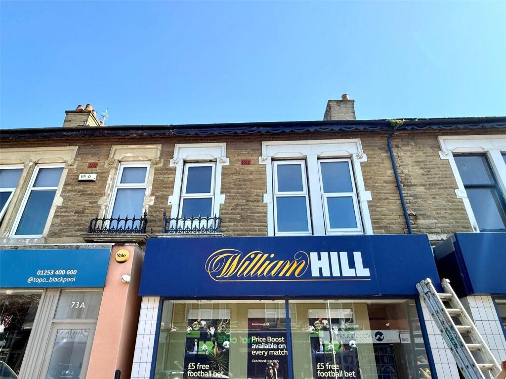 1 bedroom flat for sale in Highfield Road, Blackpool, Lancashire, FY4