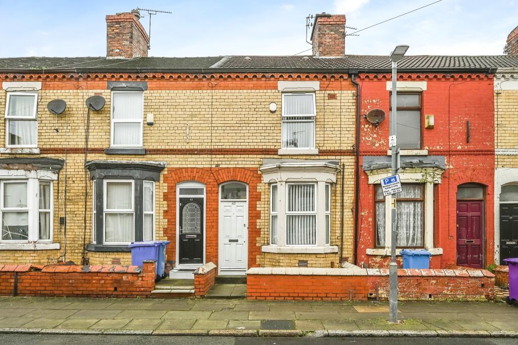 2 bedroom terraced house for sale in July Road, Liverpool, Merseyside, L6