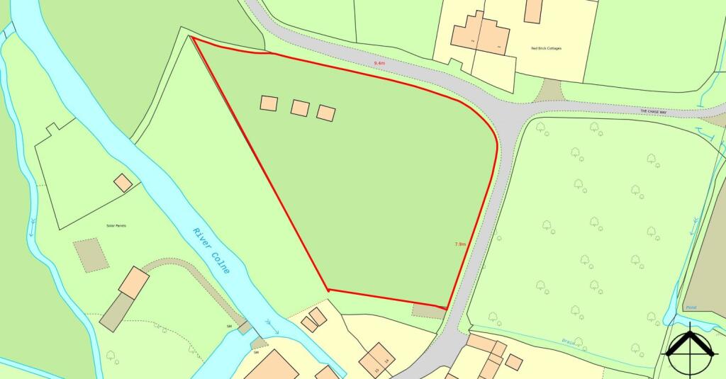 Land for sale in Land Adjoining, 14 Spring Lane, Lexden Bridge Hamlet ...