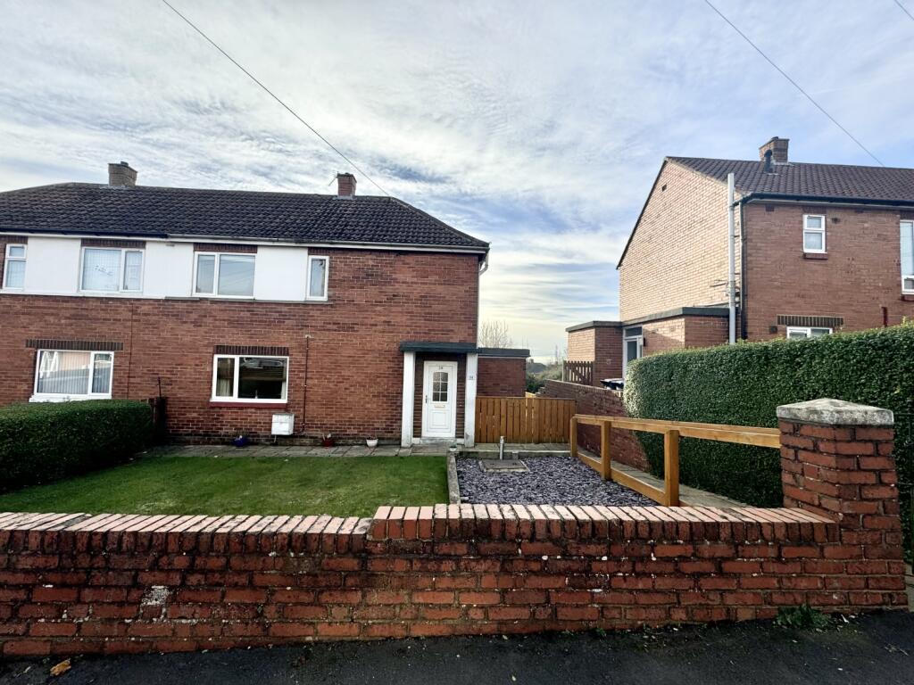 2 bedroom semi-detached house for sale in Dunelm Road, Trimdon Village ...