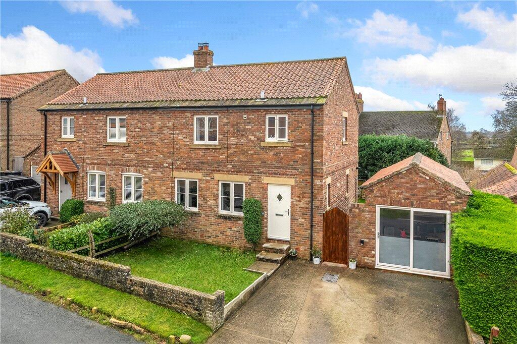 3 bedroom semi-detached house for sale in Back Lane, Copt Hewick, Ripon ...
