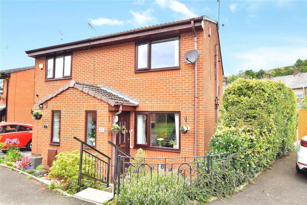 2 bedroom semi-detached house for sale in Peppermint Close, Newhey ...