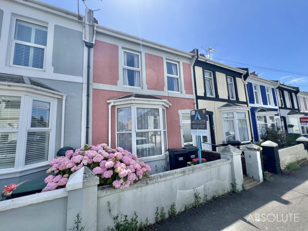 3 Bedroom Terraced House For Sale In Victoria Park Road Torquay Tq1
