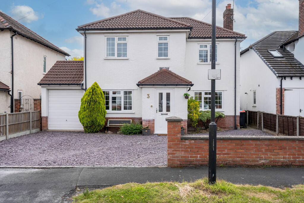 3 bedroom detached house for sale in Curzon Close, Curzon Park, Chester ...