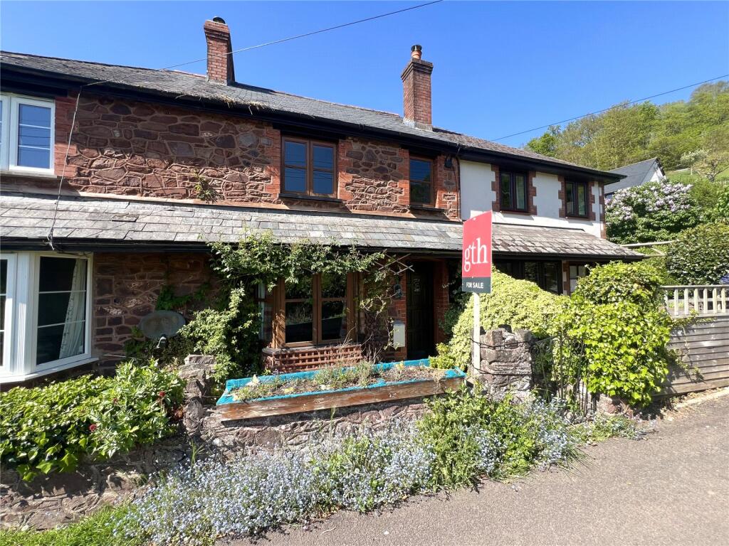 3 bedroom terraced house for sale in Willow View, Timberscombe ...