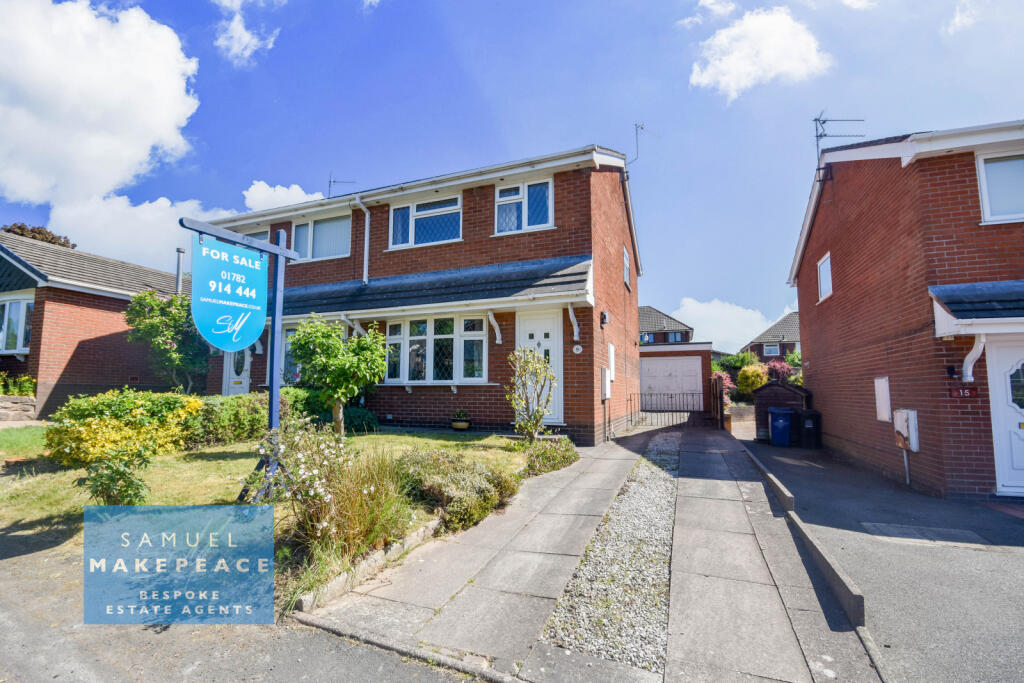 3 bedroom semi-detached house for sale in Regency Close, Talke Pits ...