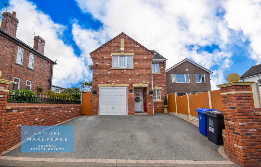 4 bedroom detached house for sale in Ravens Lane, Bignall End, Stoke-on ...