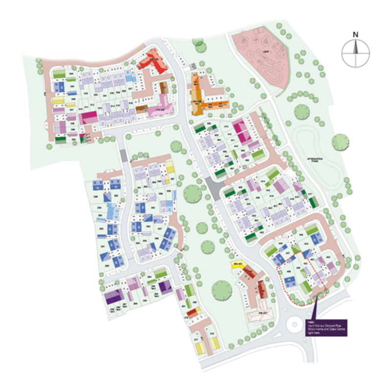 Contact Orchard Rise New Homes Development by Taylor Wimpey