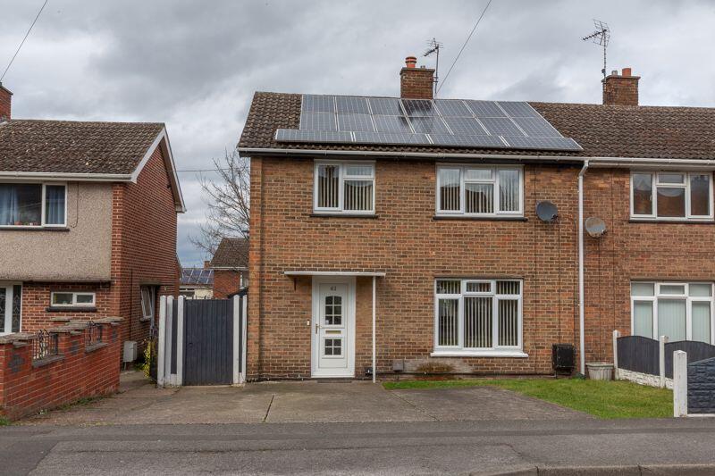3 bedroom semi-detached house for sale in Breck Bank, Ollerton, NG22