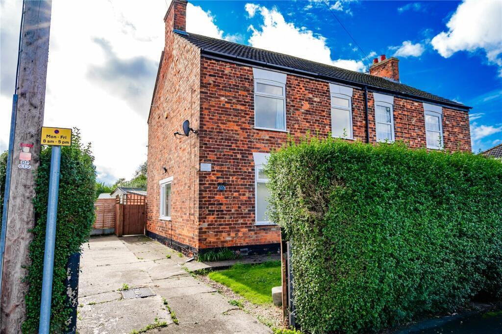 3 bedroom semi-detached house for sale in Cooper Lane, Laceby, Grimsby ...
