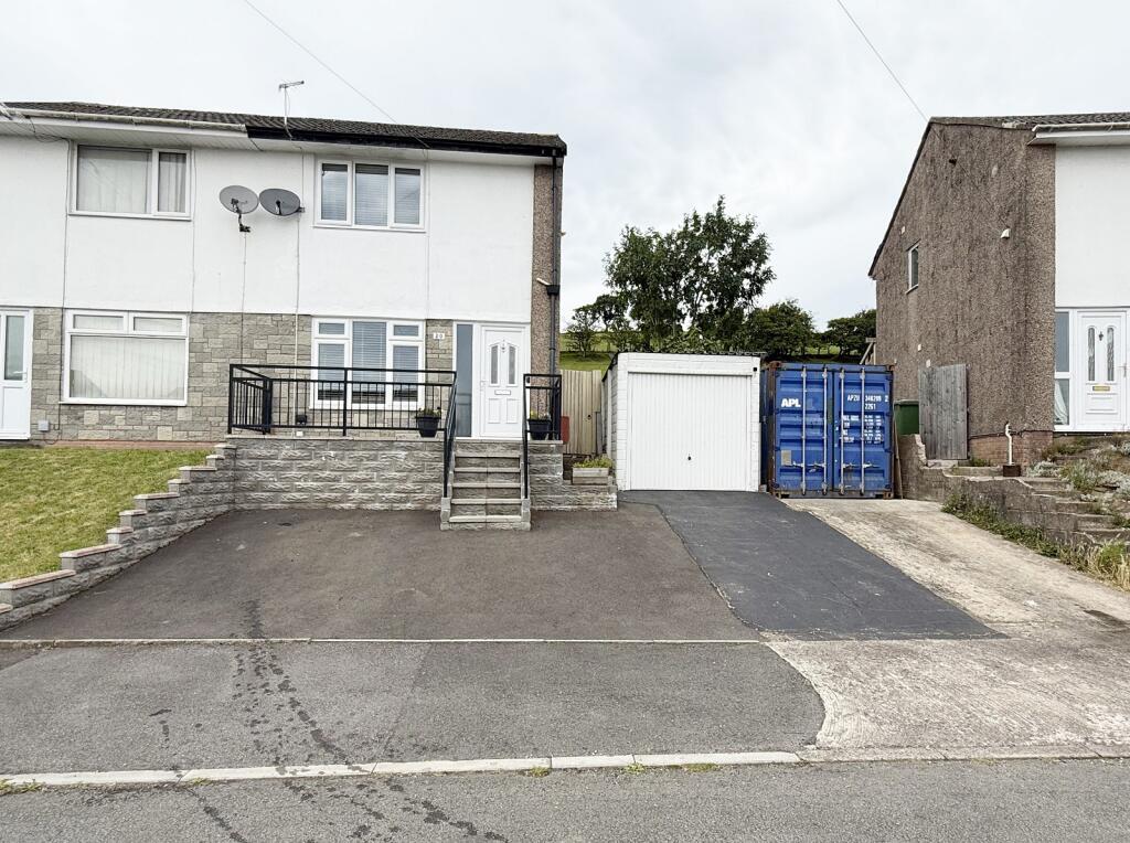 2 bedroom semi-detached house for sale in St. Marks Close, Llanharan ...
