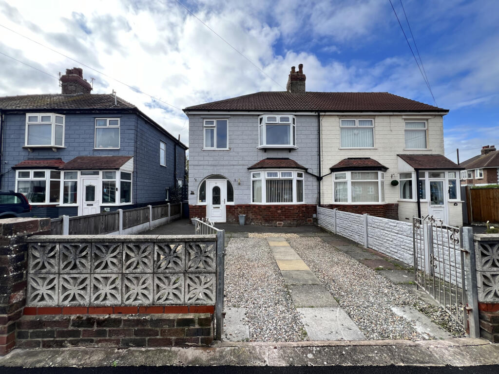 3 bedroom semi-detached house for sale in Anchorsholme Lane East ...