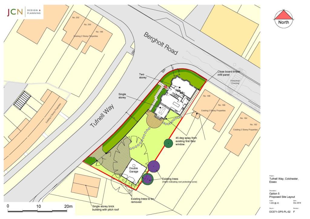 Plot for sale in Bergholt Road/Tufnell Way, Close to Station ...