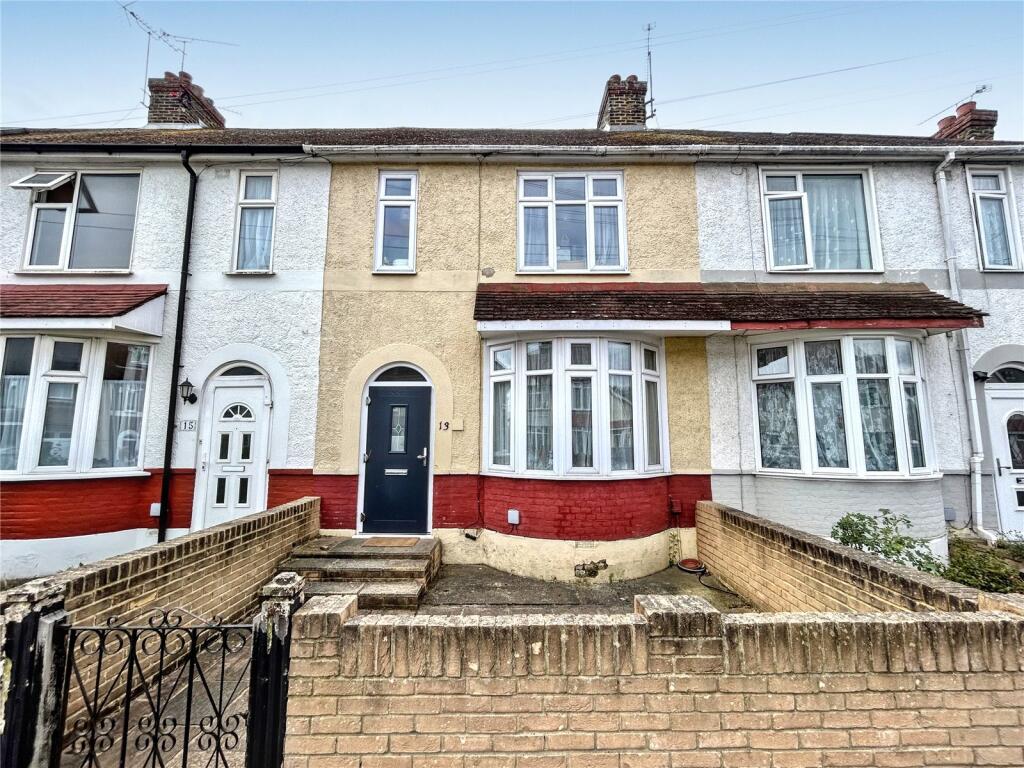 3 bedroom terraced house for sale in Brenchley Road, Twydall, Kent, ME8