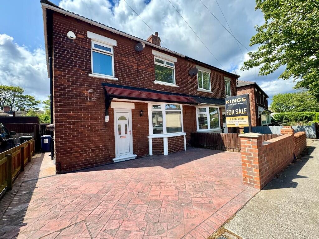 3 bedroom semi-detached house for sale in Laburnum Road, Redcar, North Yorkshire, TS10