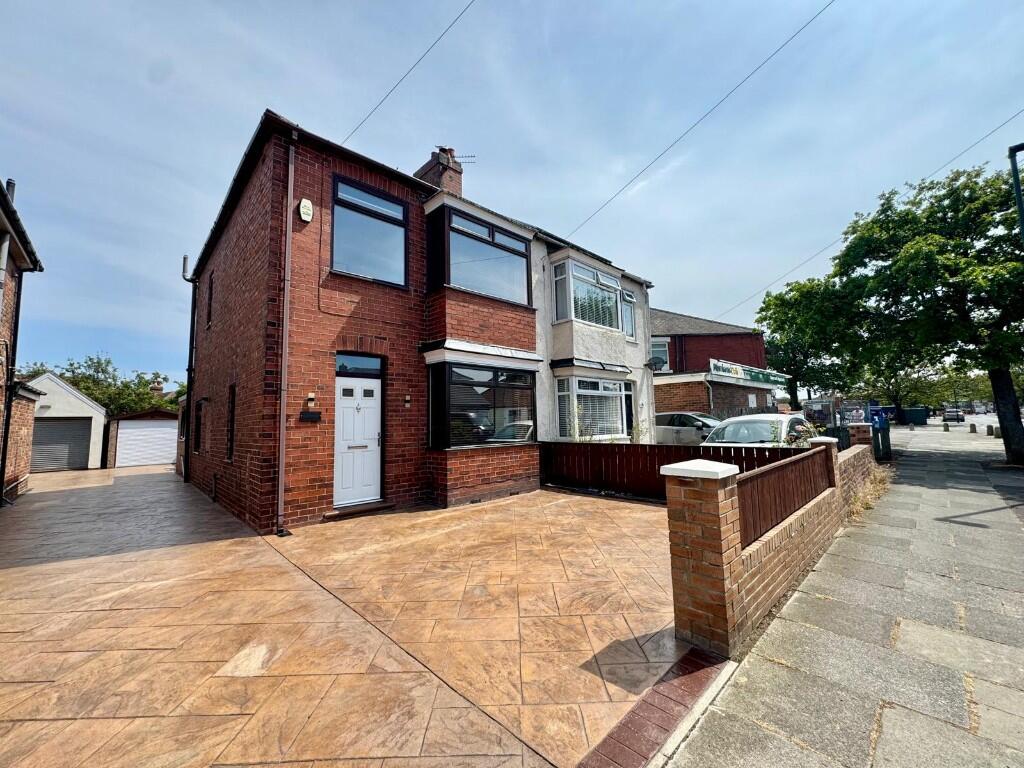 3 bedroom semi-detached house for sale in Laburnum Road, Redcar, North ...