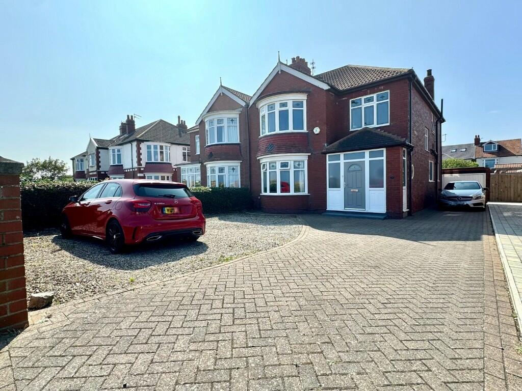 4 bedroom semi-detached house for sale in Coast Road, Redcar, North ...
