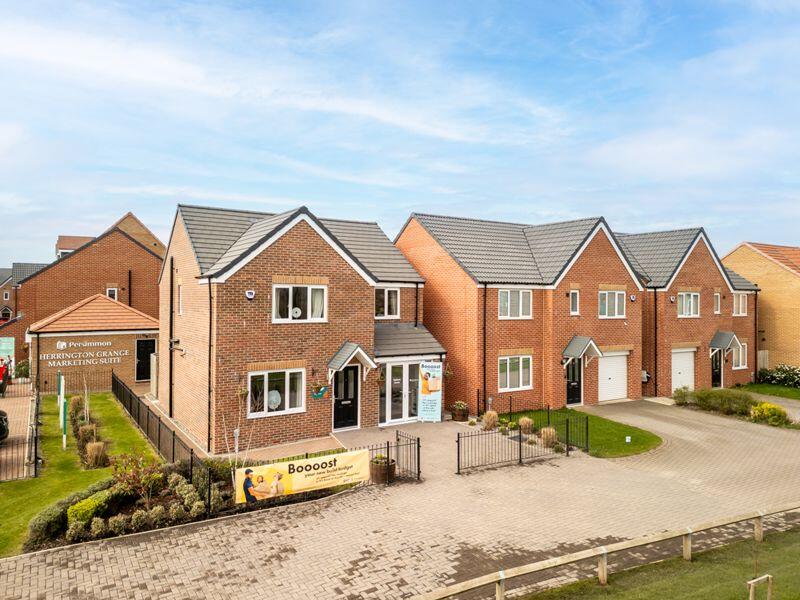 3 bedroom semi-detached house for sale in Herrington Grange, Market ...