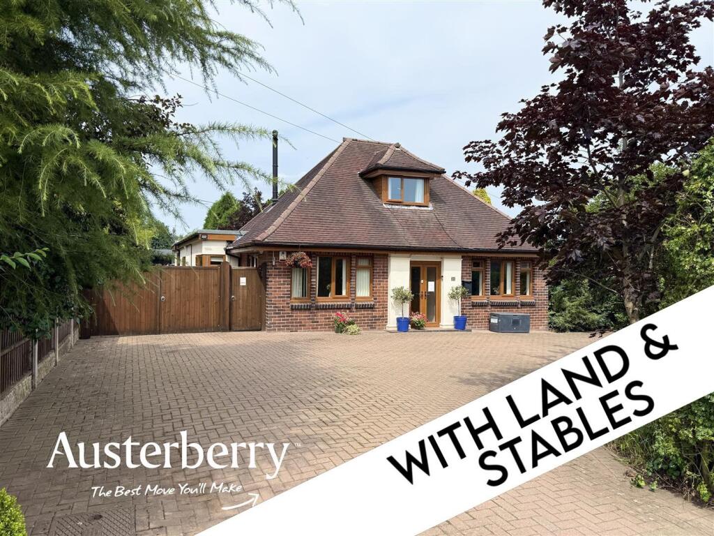 4 bedroom detached house for sale in Grindley Lane, Meir Heath, Stoke ...