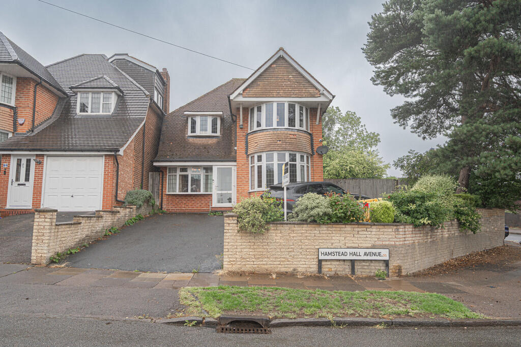 4 bedroom detached house for sale in Hamstead Hall Avenue, Handsworth ...