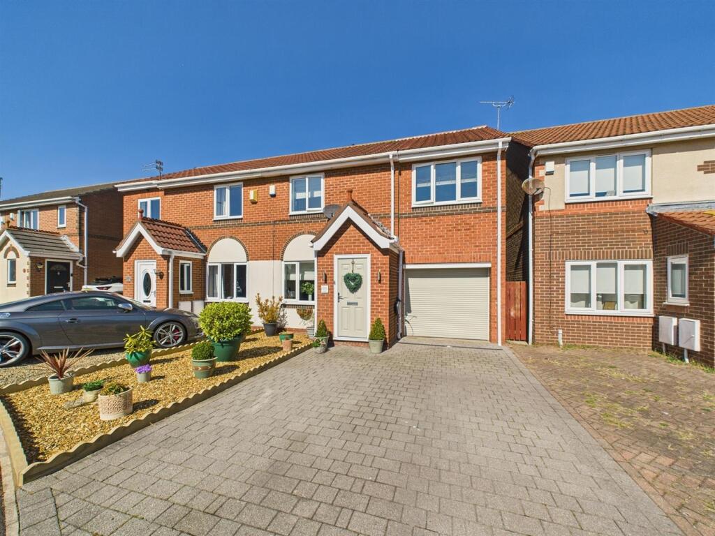 3 bedroom semi-detached house for sale in Abbots Way, North Shields, NE29