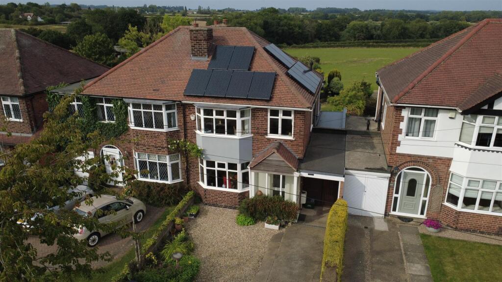 3 bedroom semi-detached house for sale in Spring Lane, Mapperley ...